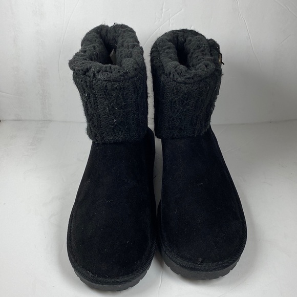 Muk Luks | Shoes | Essentials By Muk Luks Black Alyx Boots | Poshmark
